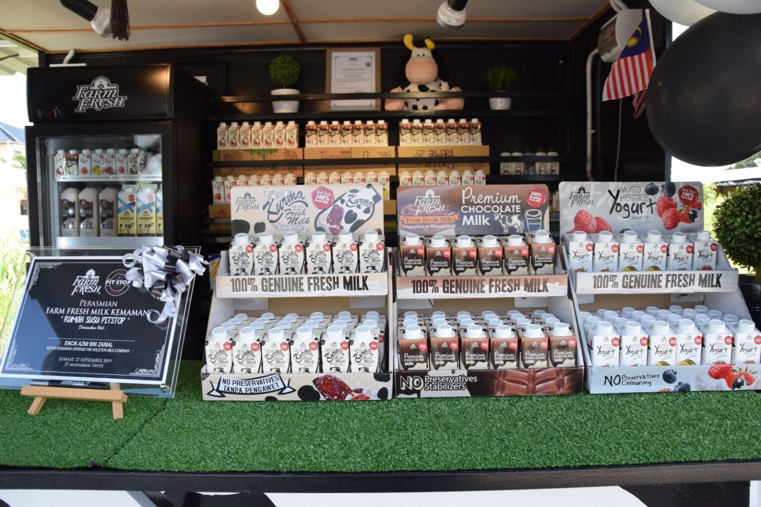 DUNIA TANPA SEMPADAN: Farm Fresh Milk Kemaman sasar tembusi pasaran di ...